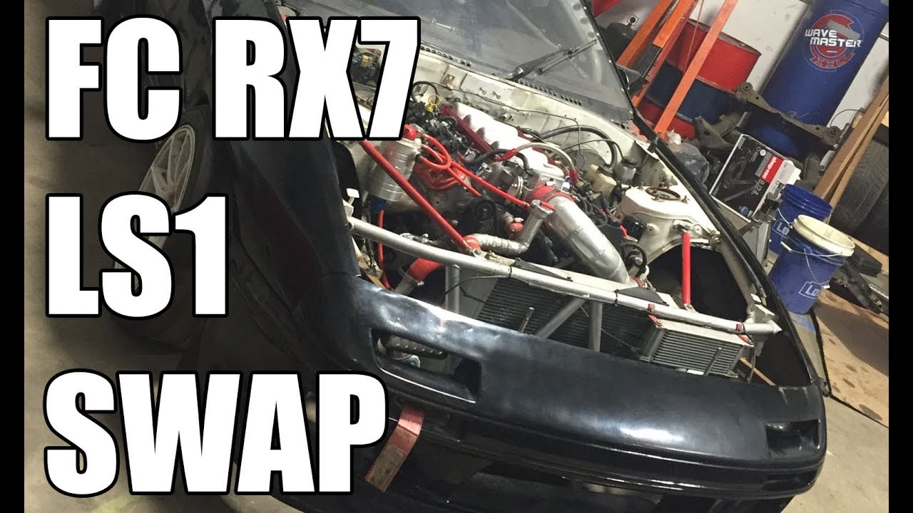 FC3S RX7 LS1 Swap in one weekend FUNCTION BEAST: S1-E11 - YouTube