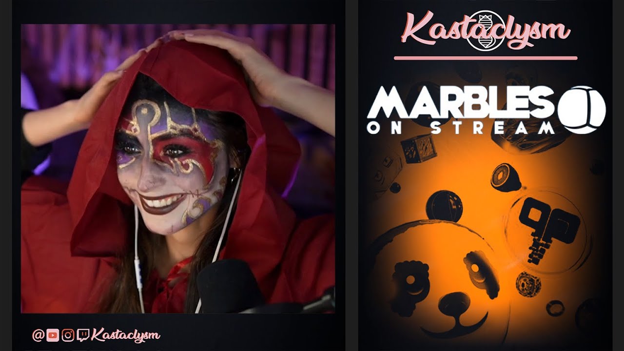Halloween Game + Marbles on Stream | Spooky Special | Kastaclysm - YouTube
