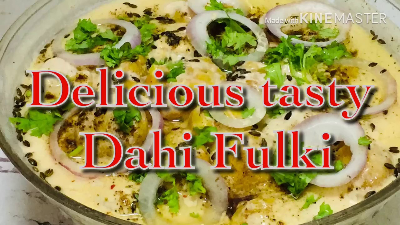 EID SPECIAL — Delicious Dahi Fulki Recipe / Mazedar Chatni wali Dahi ...