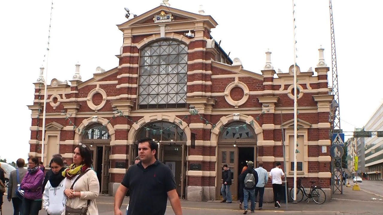 Helsinki Old Market Hall (Vanha Kauppahalli) - 19 6 2014 - YouTube