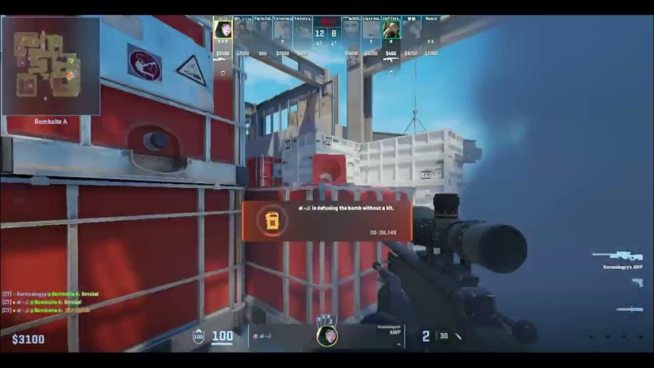 Vertigo CS2 - Montage Gassed Up Kills #eiei #Lyssa #cs2 - YouTube