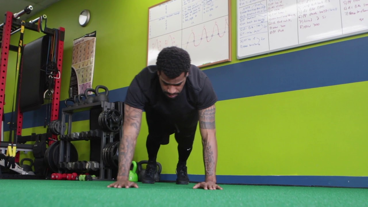 WALK OUT PUSH UPS - YouTube
