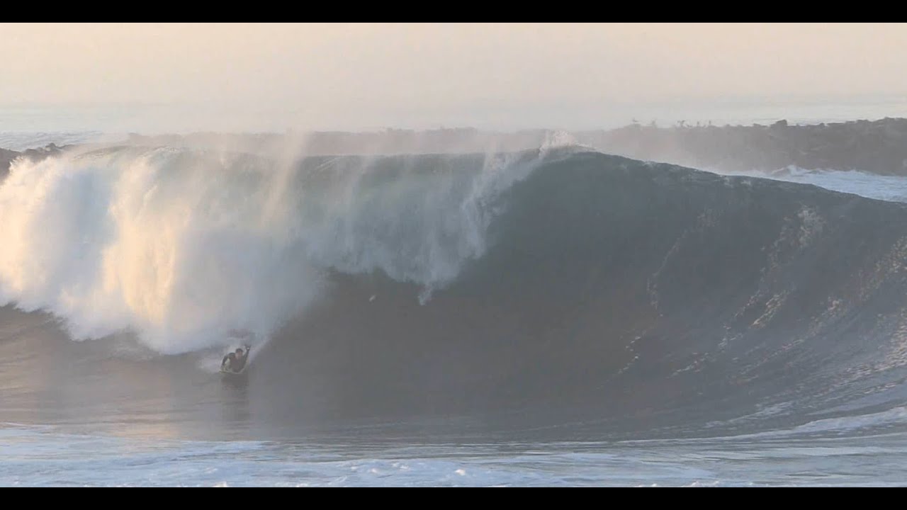 Newport Beach, CA, Wedge Surf 20-25ft, 8/27/2014 - (1080p@60 w/Audio ...