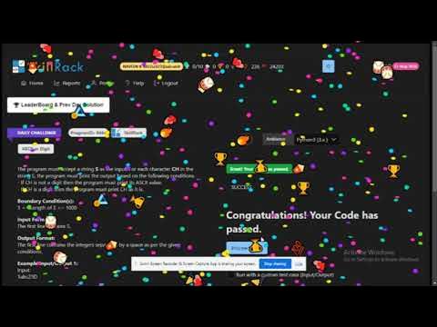 skillrack daily challenge|skillrack python|4/10/2023|skillrack daily challenge today solution ...