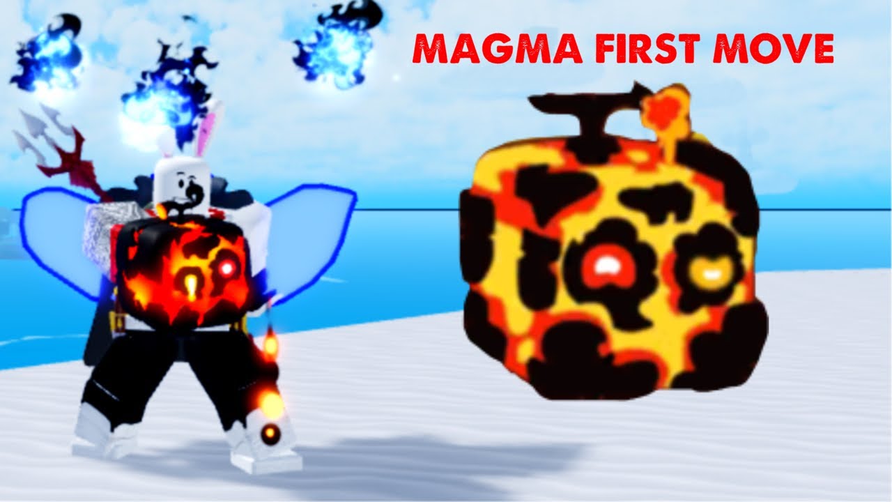 MAGMA FRUIT But I CAN ONLY USE 1 MOVE! - YouTube