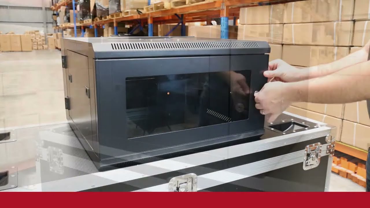 Titan AV Wall Mounted Server Racks - YouTube