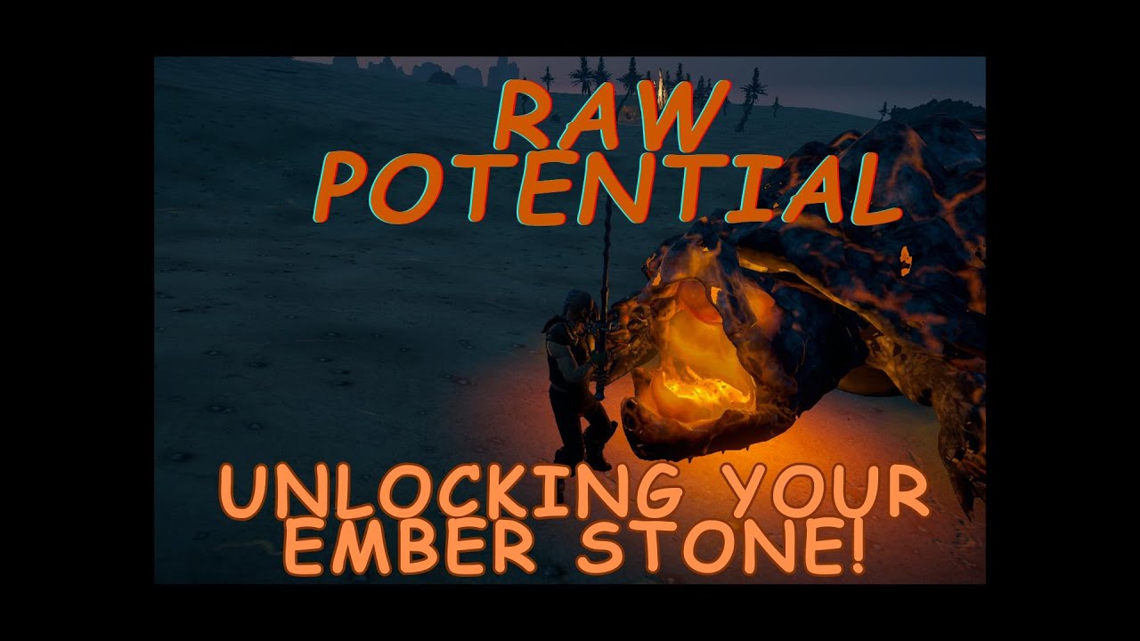 Raw Potential Ember stone quest(Embers adrift quest) - YouTube