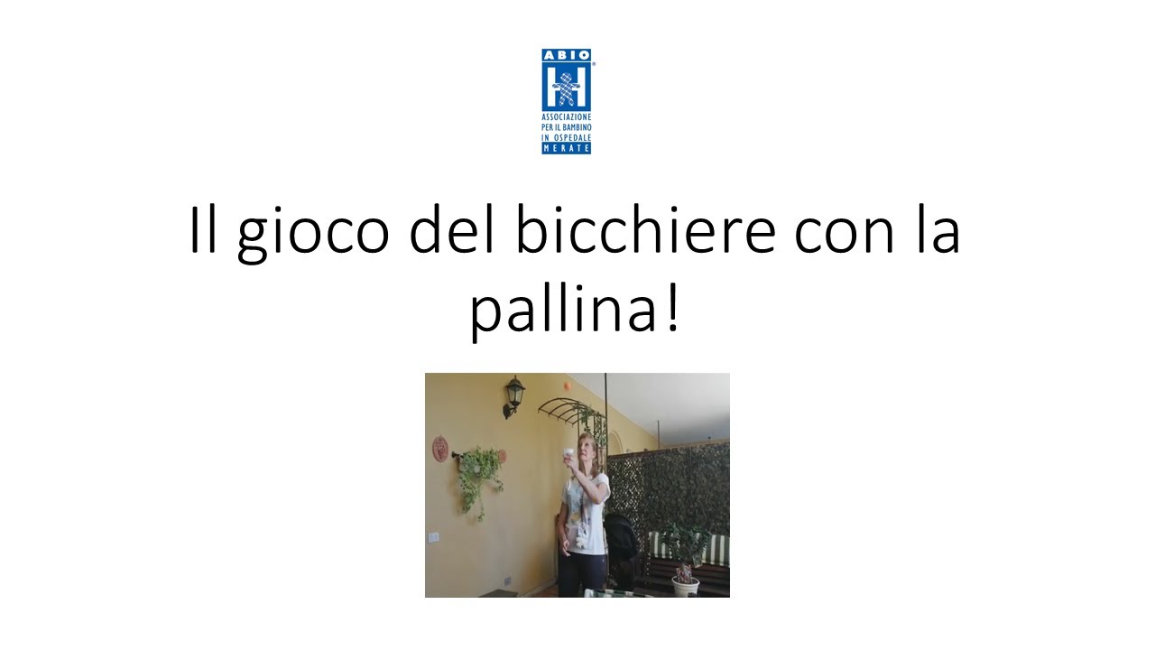 Il gioco del bicchiere con la pallina! - YouTube