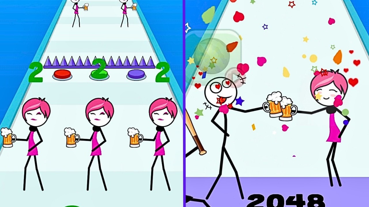 🕹 Stickman Roll WEEGOON - Android Gameplay Walkthrough - All Levels 41 ...