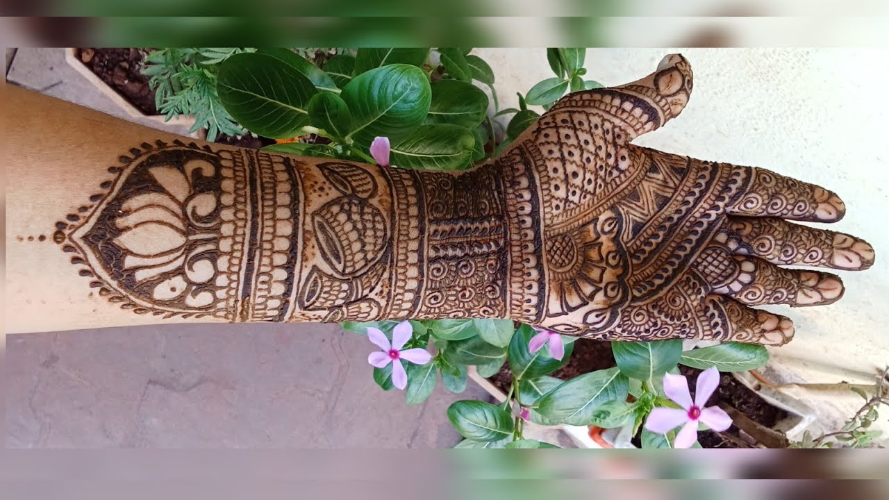 New Latest Bridal Mehndi Design Dulhan Mehndi Design Navrichi Mehndi ...