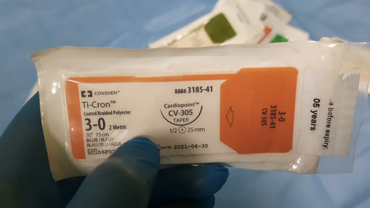 Ethibond | A Multifilament Non absorable Surgical Suture | Polyster ...