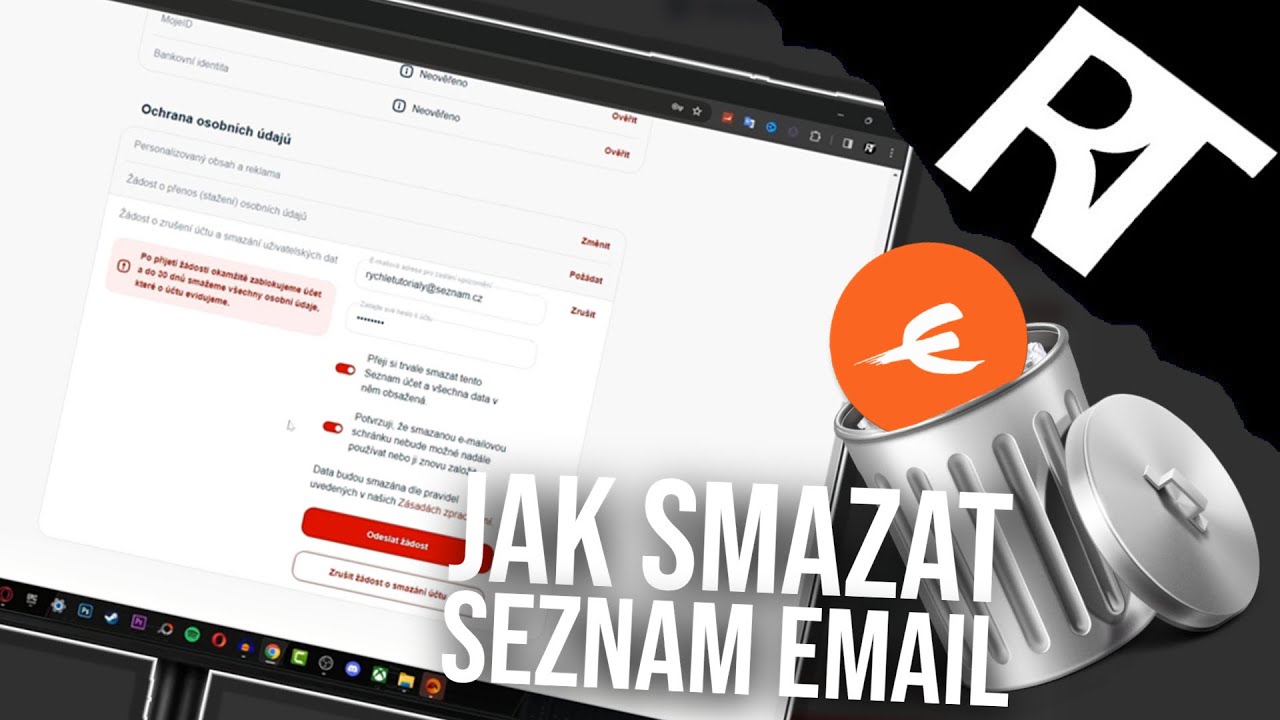 Jak smazat email na Seznam.cz - Jak smazat účet na Seznam.cz - Seznam ...