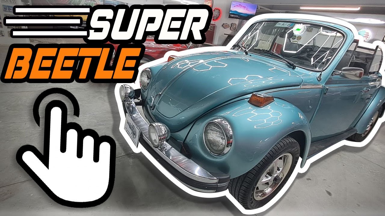 Vocho SUPER BEETLE Convertible 1979 #volkswagen #vocho #escarabajo # ...