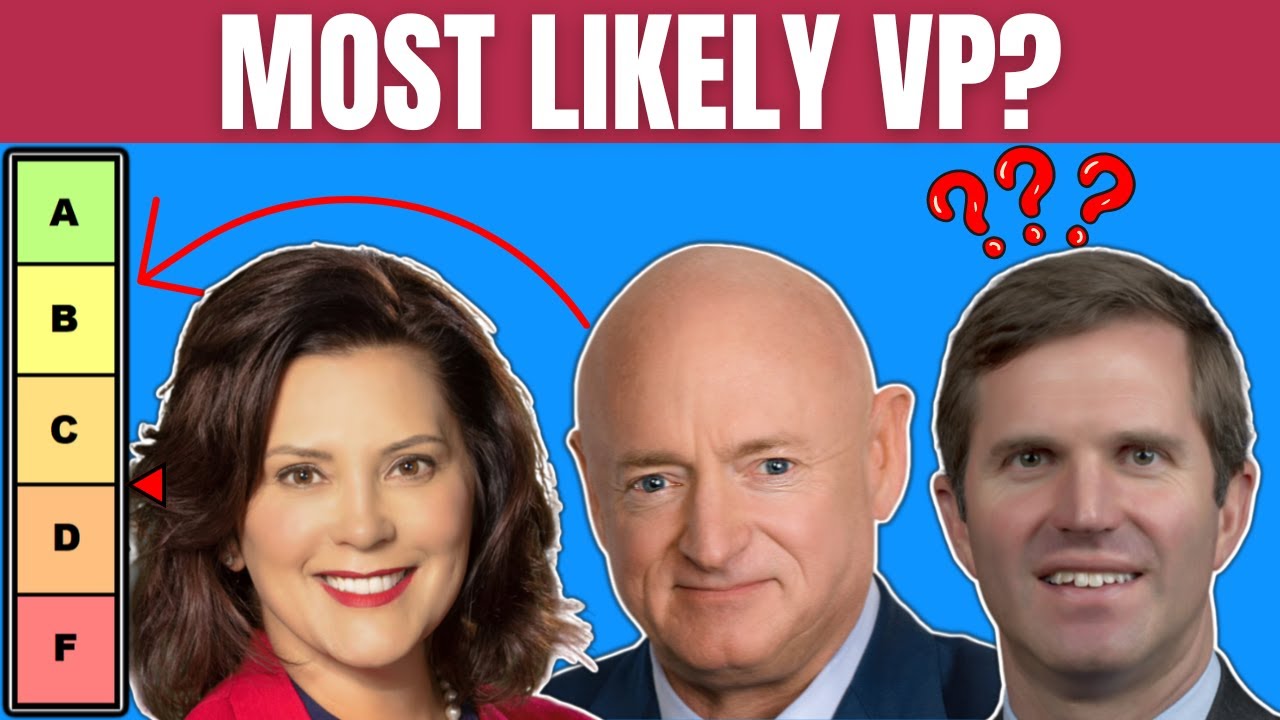 Tier Ranking | Kamala Harris VP Candidates - YouTube