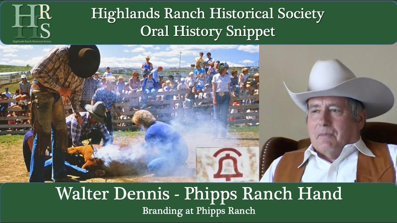 Walter Dennis on Branding at Phipps Ranch - YouTube
