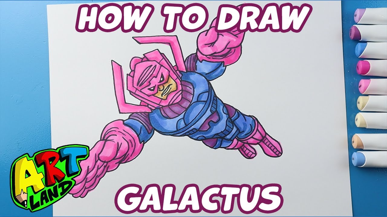 How to Draw Galactus | Fantastic Four - YouTube