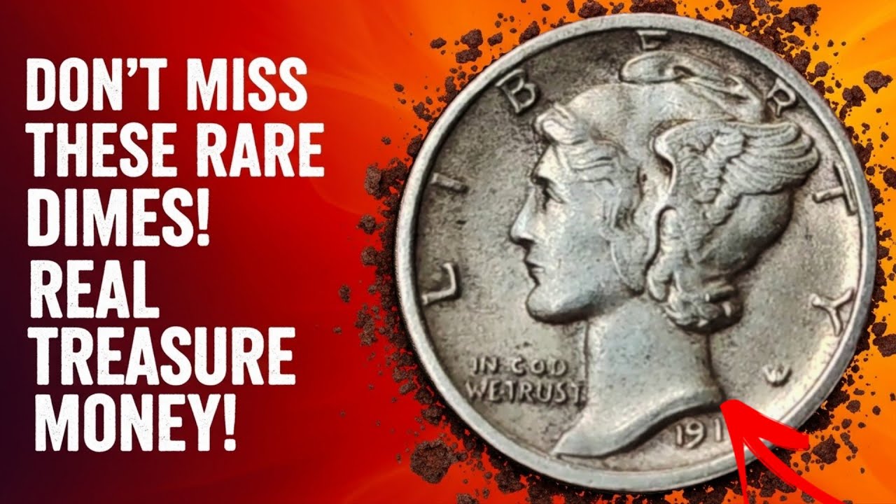Top 4 Ultra Rare Mercury Dimes Worth a Fortune in Today’s Market - YouTube