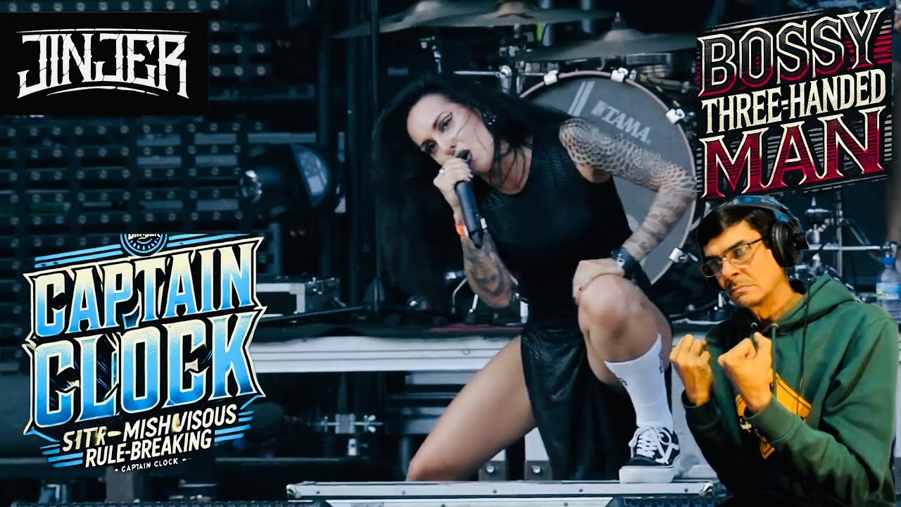 FIRST TIME HEARING - CAPTAIN CLOCK - JINJER - LIVE RES FEST 2018 | UK ...