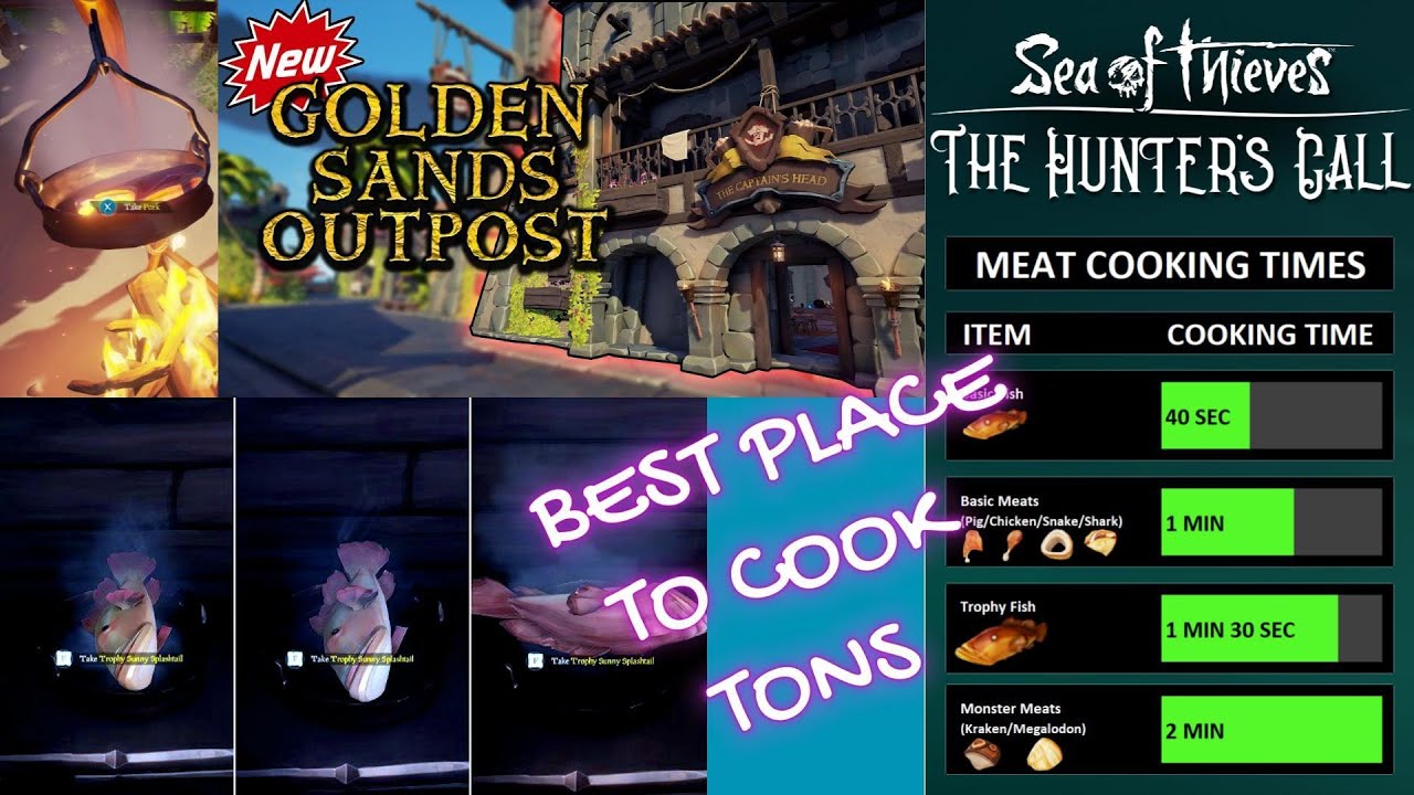 #SOT 6 COOKING SPOTS ON 1 ISLAND #SOT - YouTube