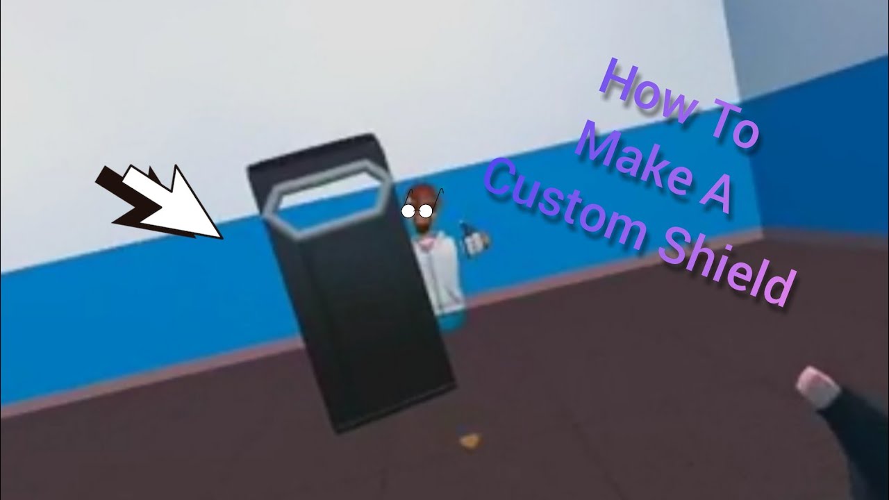 How to make a Custom Shield skin:Rec Room - YouTube