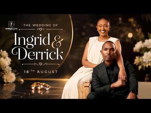 Wedding of  INGRID & DERRICK Live at Intare