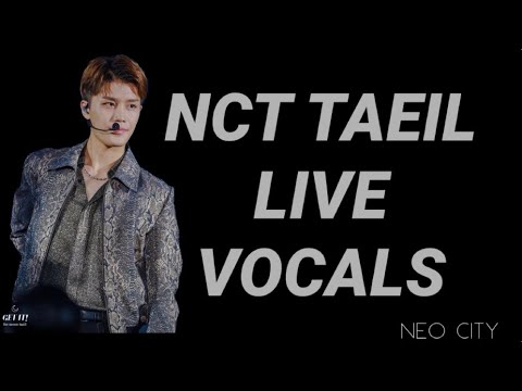 NCT TAEIL LIVE VOCAL COMPILATION (2020) - YouTube