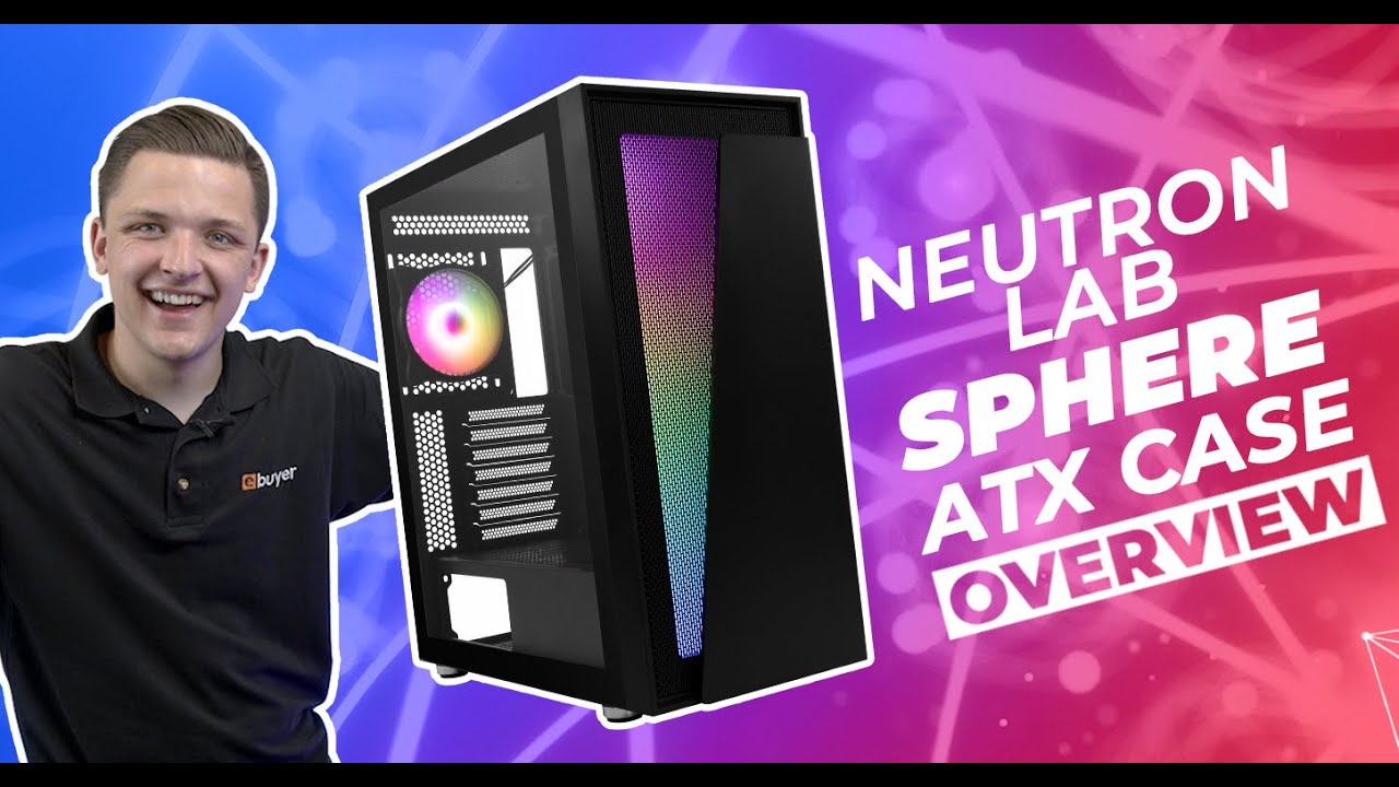 Neutron Lab Sphere gaming PC case for PC builders and gamers - YouTube