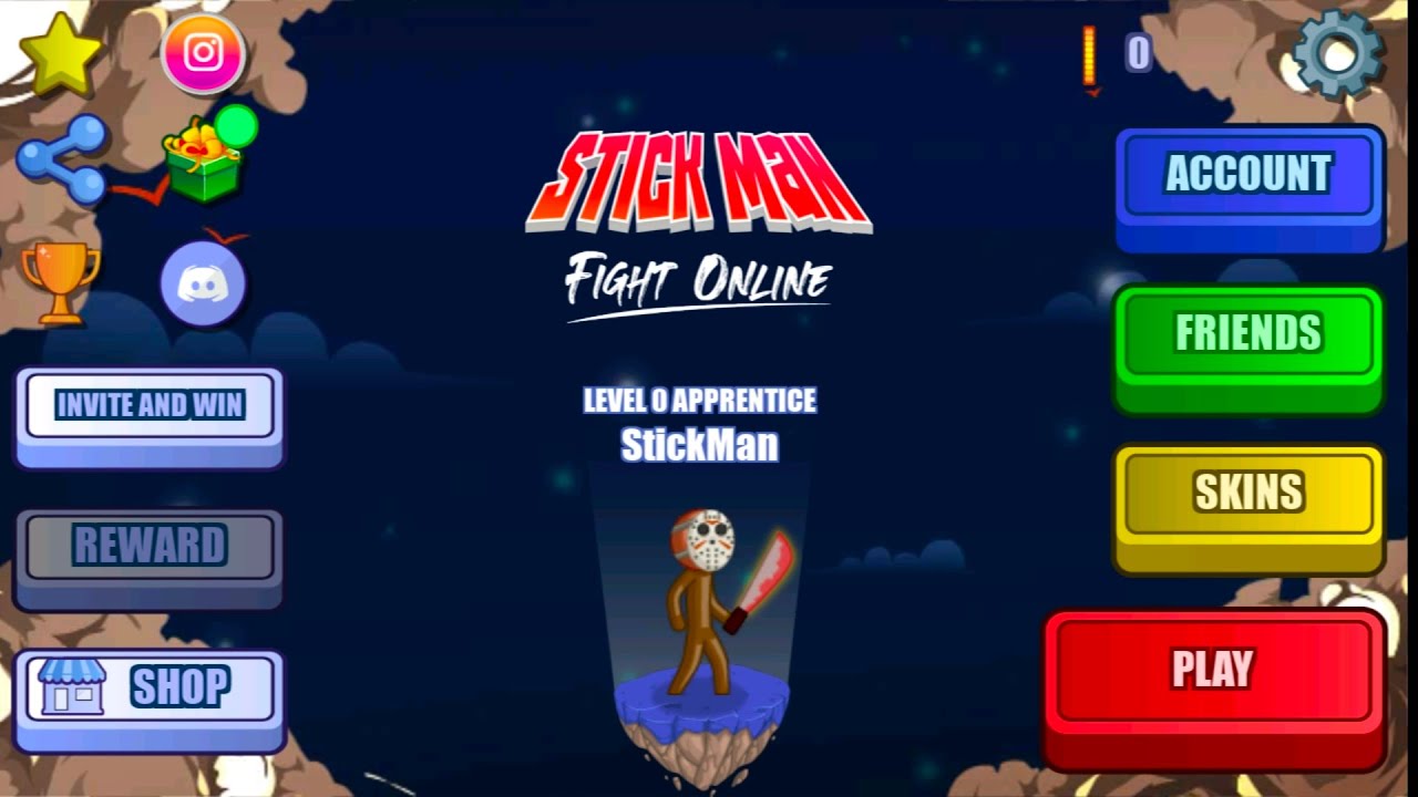stickman the fight gameplay walkthrough - YouTube