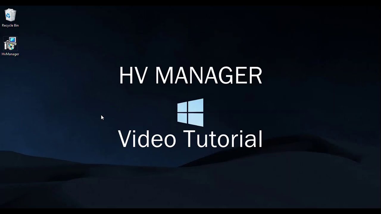 Web GUI to manage Hyper-V - YouTube