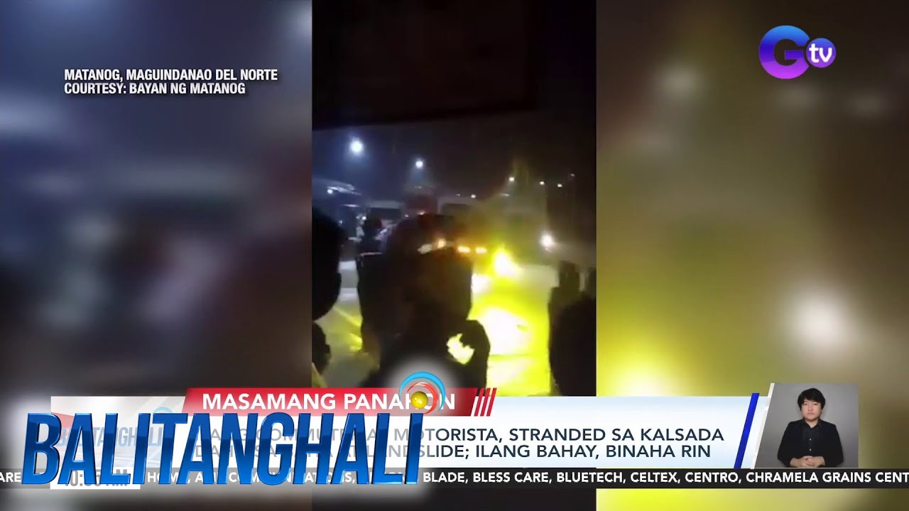 Ilang commuter at motorista, stranded sa kalsada dahil sa baha at ...