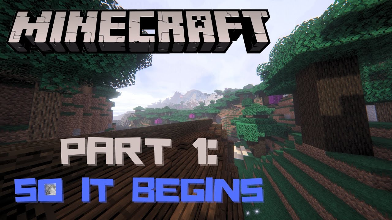 Silent Minecraft Part 1: So It Begins - YouTube