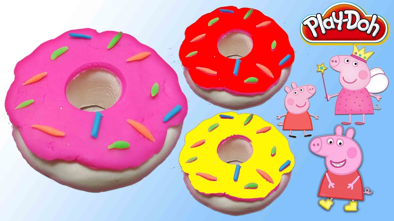 Peppa Pig Donut Play Doh | Kid Toy Play Doh - Peppa Pig funny Toy - YouTube