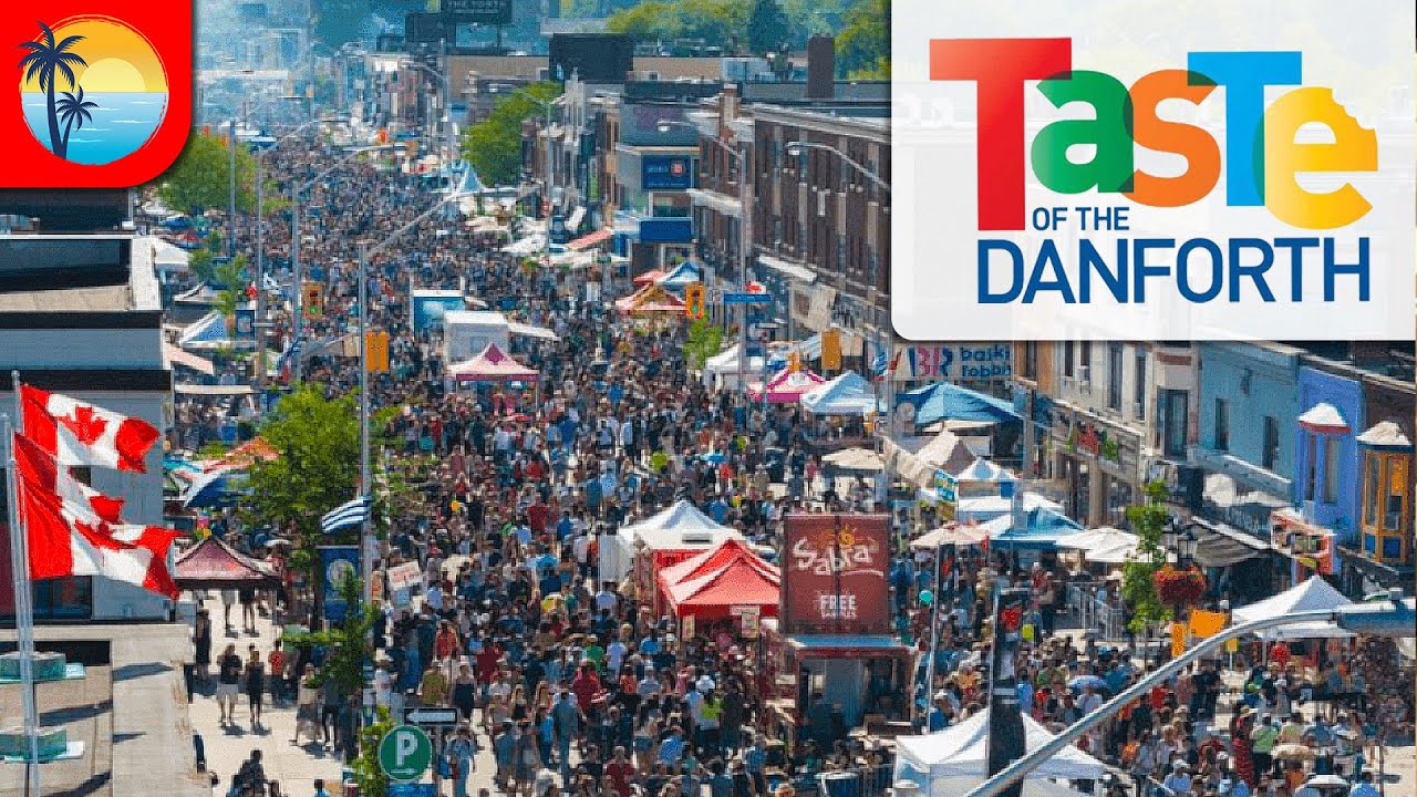 Taste Of Danforth Toronto Street Festival Saturday August 12, 2023 ...