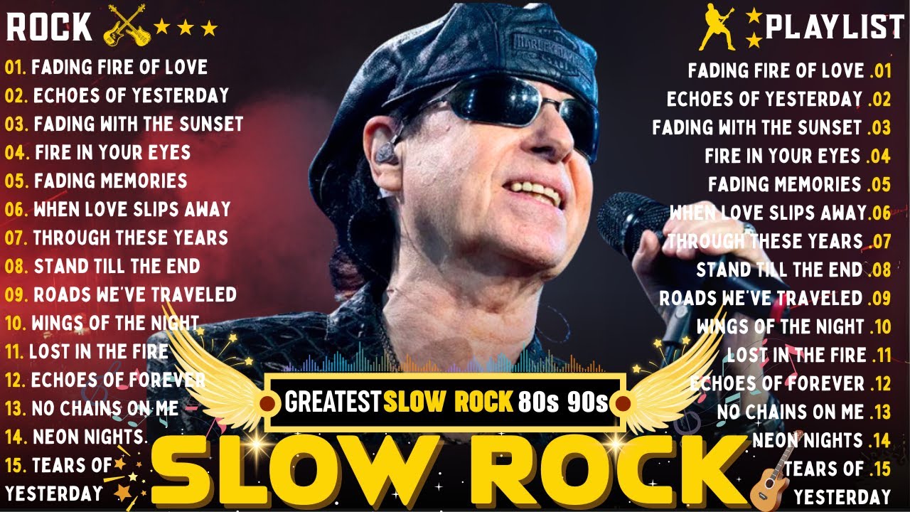 Best Slow Rock Ultimate Full Album 70s 80s 90s 🔥 Guns N' Roses, The ...