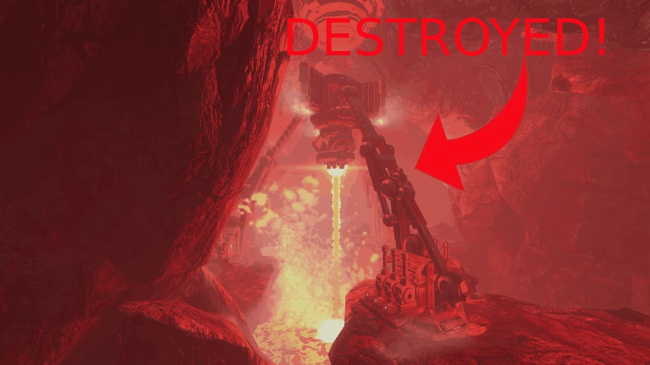 We DESTROYED a MASSIVE LAVA LASER! ( Volcanoids S1/E6) - YouTube