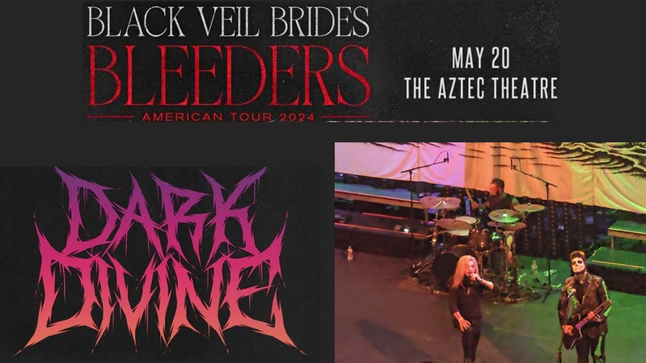 Dark Divine - Grave Digger - BVB Bleeders Tour - May 20, 2024 - San ...