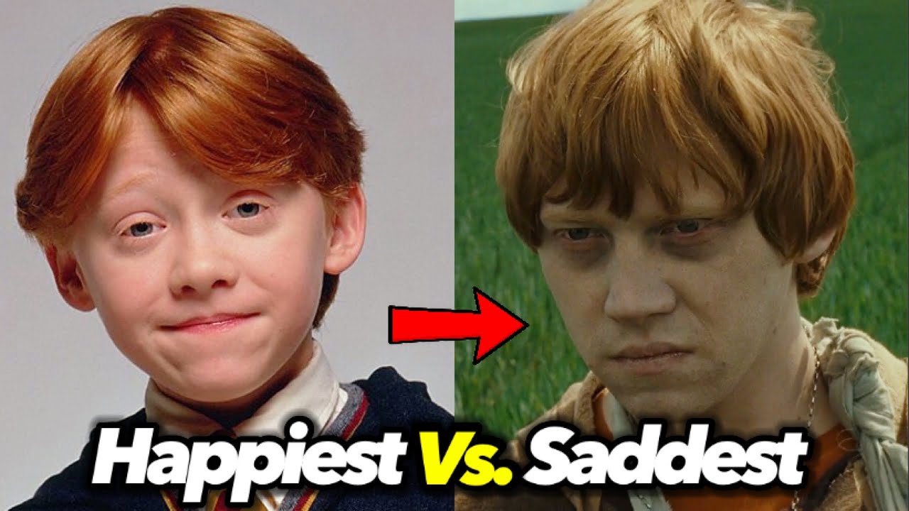 Harry Potter Characters' Happiest & Saddest Moments - YouTube