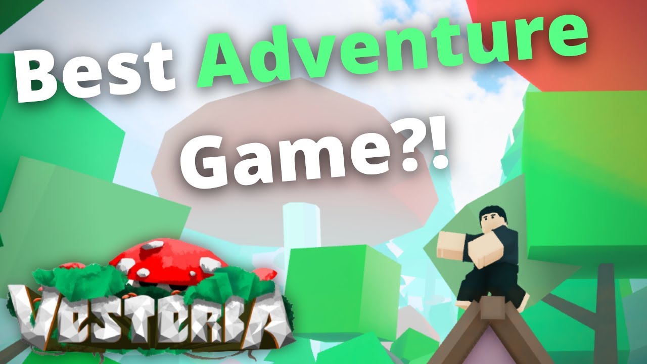 THE BEST ROBLOX ADVENTURE GAME?! (Vesteria) The map is seriously ...