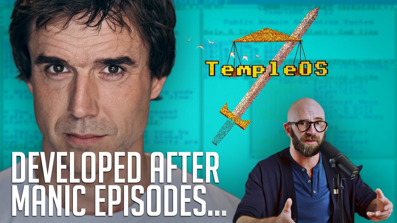 TempleOS: The Operating System Developed by a Paranoid Schizophrenic - YouTube