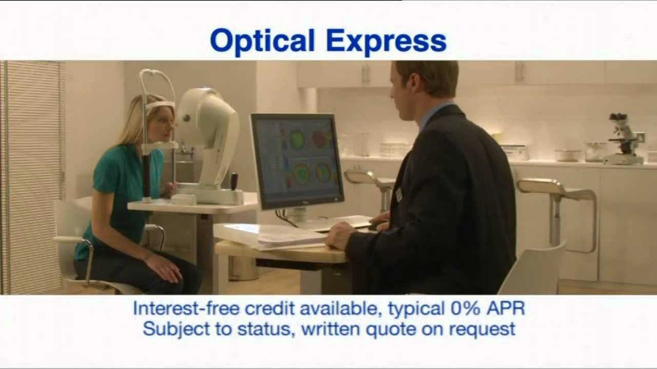 Optical Express - January 2011 - TV Advert - YouTube