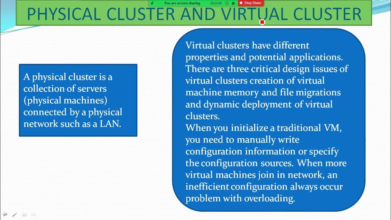 PHYSICAL CLUSTER AND VIRTUAL CLUSTER - YouTube