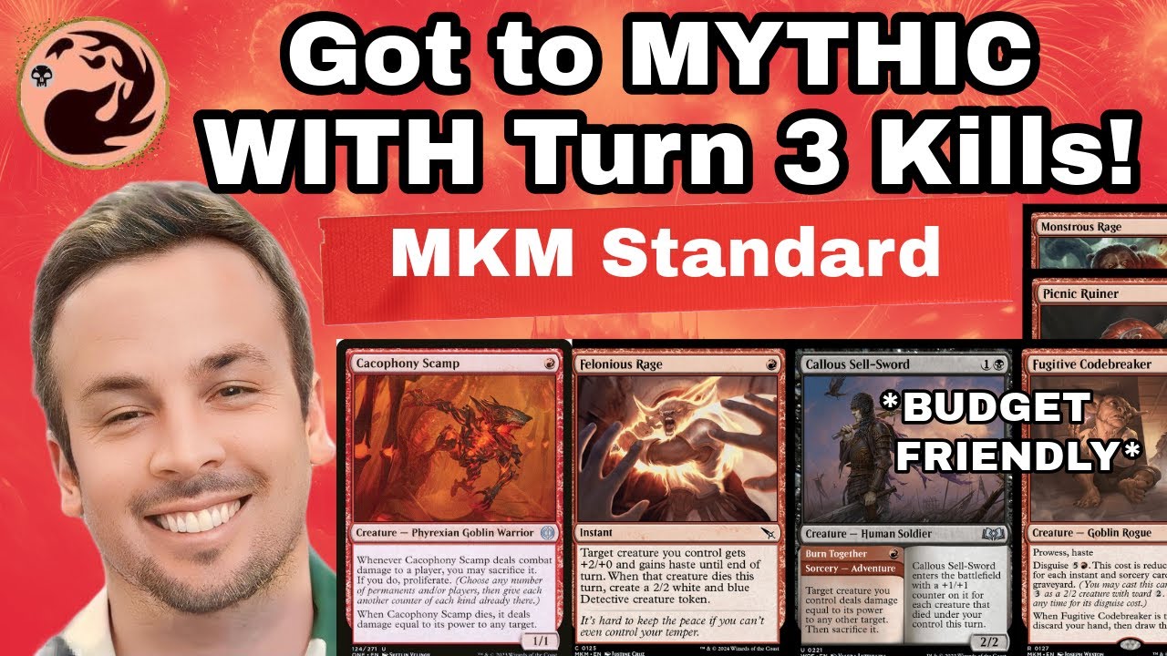 NEW One-Turn-Kill Deck - EASY WINS get us to MYTHIC! (MKM STANDARD ...