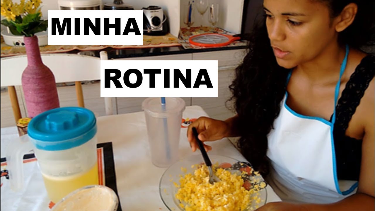 Vlog da Minha Rotina: Arrumando a Casa, Fazer Almoço e Muito Mais - YouTube