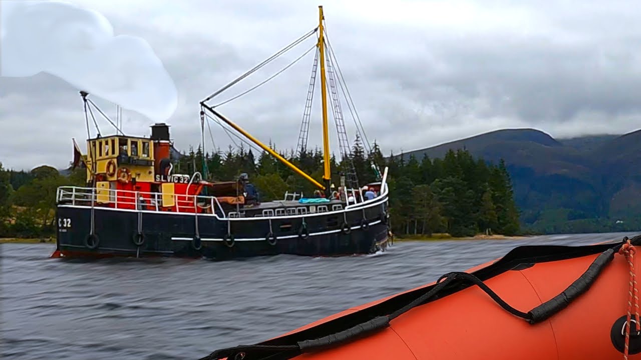 Racing an 80 Year Old Steam Boat Across Scotland | Caledonian Canal ...