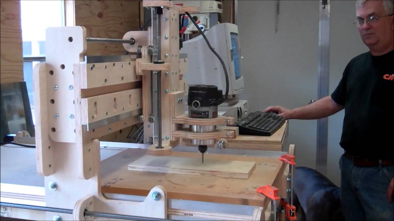 How to Build a CNC Router On A Shoestring Budget Part Seven - YouTube