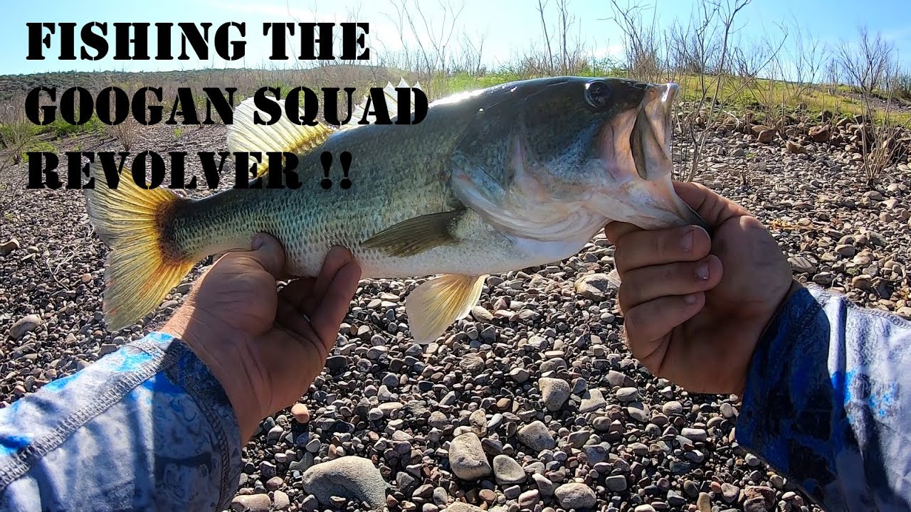 Fishing The Googan Squad Revolver - Catching Big Bass Pond Hopping ...