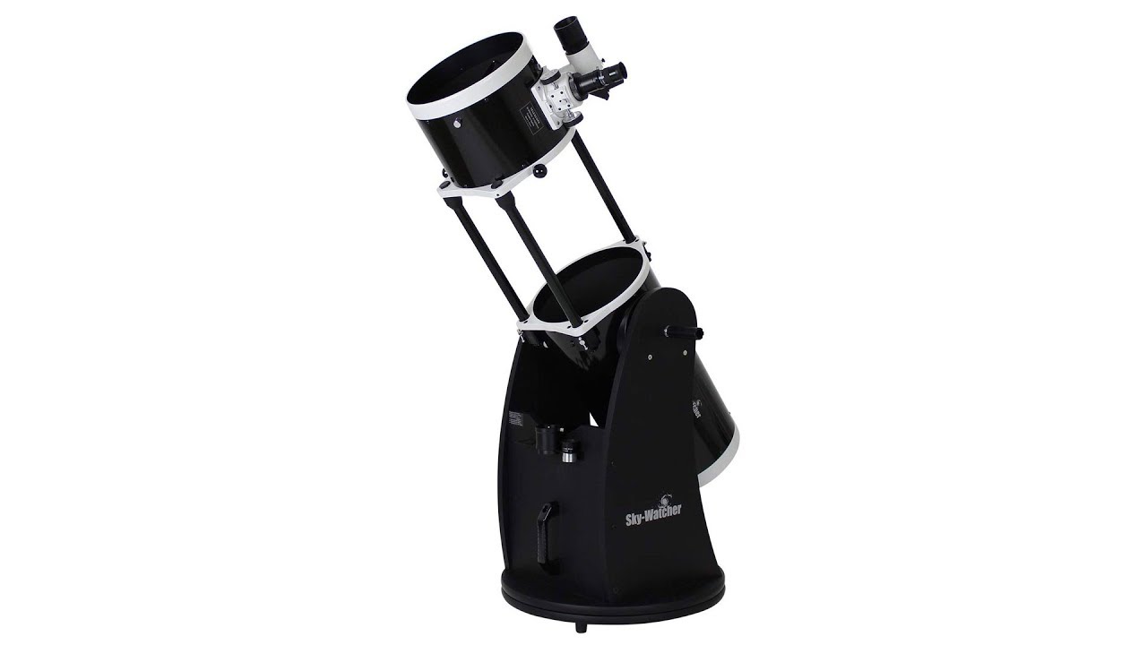 Sky Watcher 10 inch Collapsible Dobsonian Telescope - YouTube
