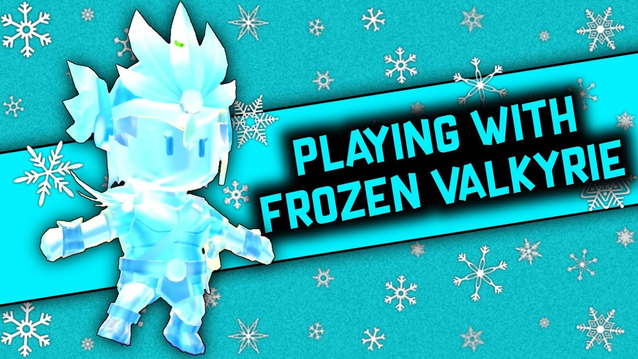 Playing With Frozen Valkyrie In Stumble Guys | TUFMAN PLAYZ. - YouTube