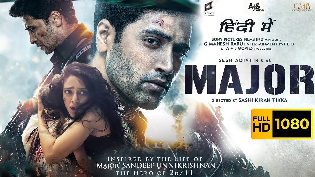 Major | New South | Hindi Dubbed Movie 2022 - YouTube