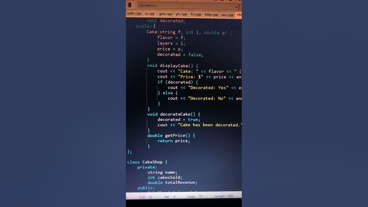 Cake Decoration C Coders Codemasters Coding Codingninja Codelife Codinglife Code Coders